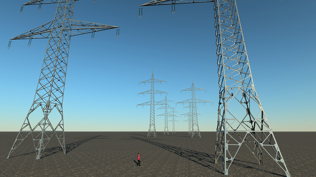 NDunes Store: German High Voltage Electric Pylons